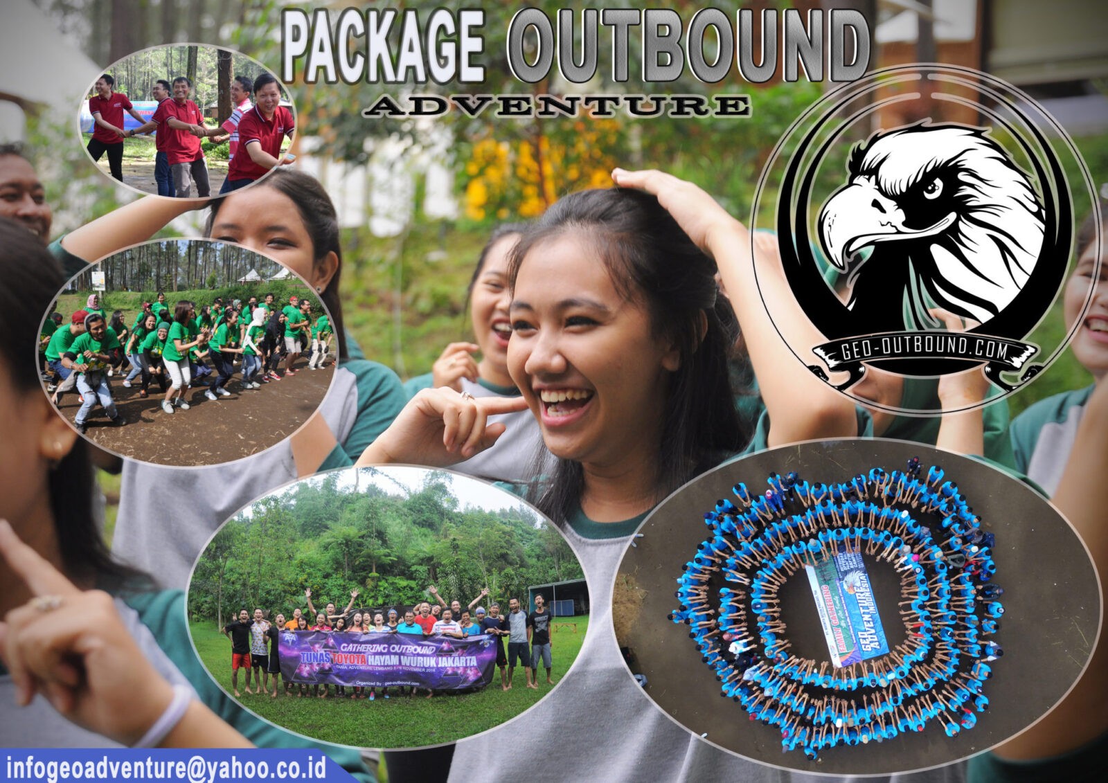 OUTBOUND LEMBANG | Fun Games, Ice Breaking, Team Building, Flying Fox ...